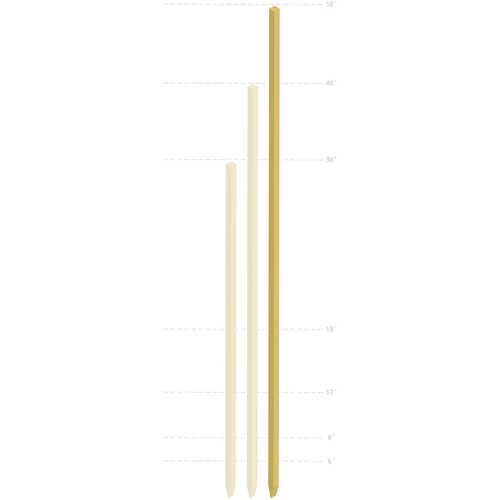 3/8” x 2” x 48” Wood Lathe Stakes, Bundle of 50 | Forestry Suppliers, Inc.