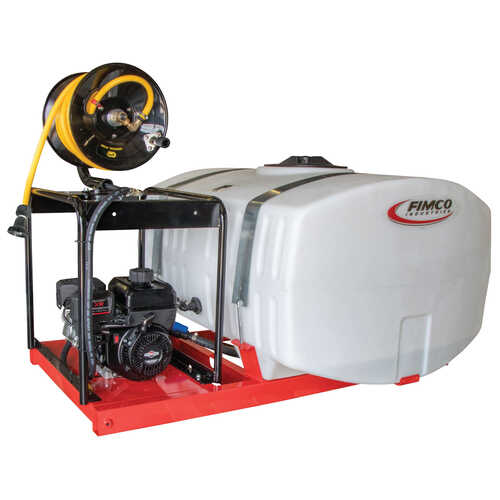 Fimco 5.5 hp, 300-Gallon Gasoline-Powered Deluxe Skid Sprayer ...