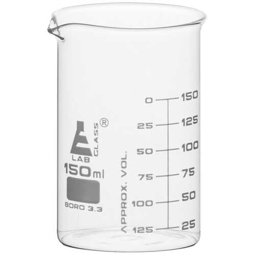 Eisco Labs Erlenmeyer Narrow Neck Beakers, Set of 3 | Forestry ...