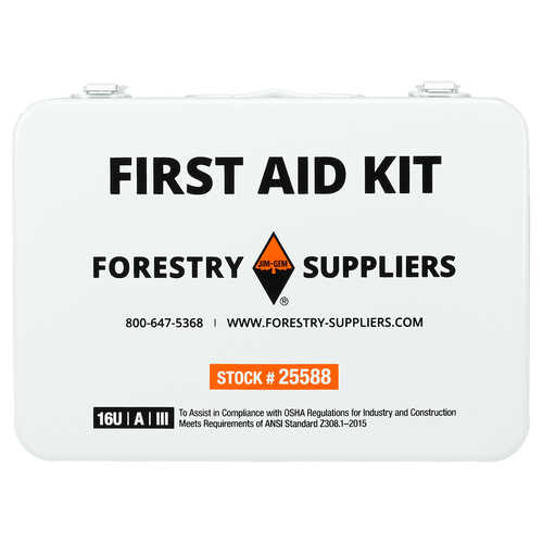 Forestry Suppliers 36-Unit Unitized First Aid, CPR, and Bloodborne ...
