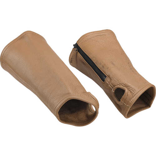 Leather Arm Chaps, Tan, Extended Small | Forestry Suppliers, Inc.