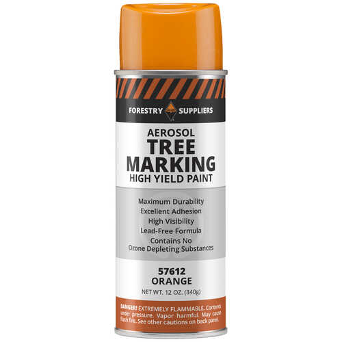 Forestry Suppliers Aerosol Orange Boundary Paint | Forestry Suppliers, Inc.