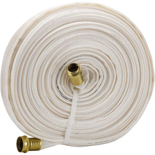3/4” Kuriyama Forest Lite Mop-Up Hose, 50’, White | Forestry Suppliers ...