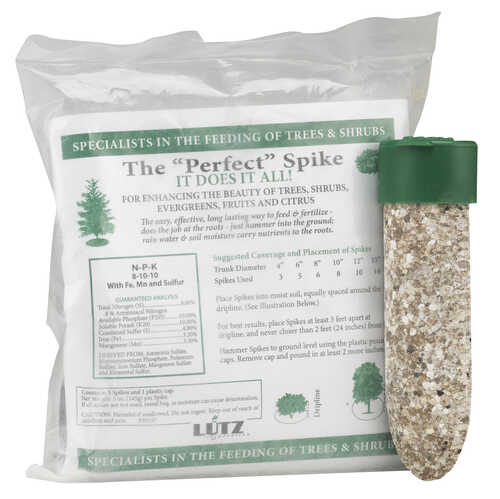 Miracle-Gro Tree & Shrub Spikes, 15-5-10 and 16% S, Pack of 12 ...
