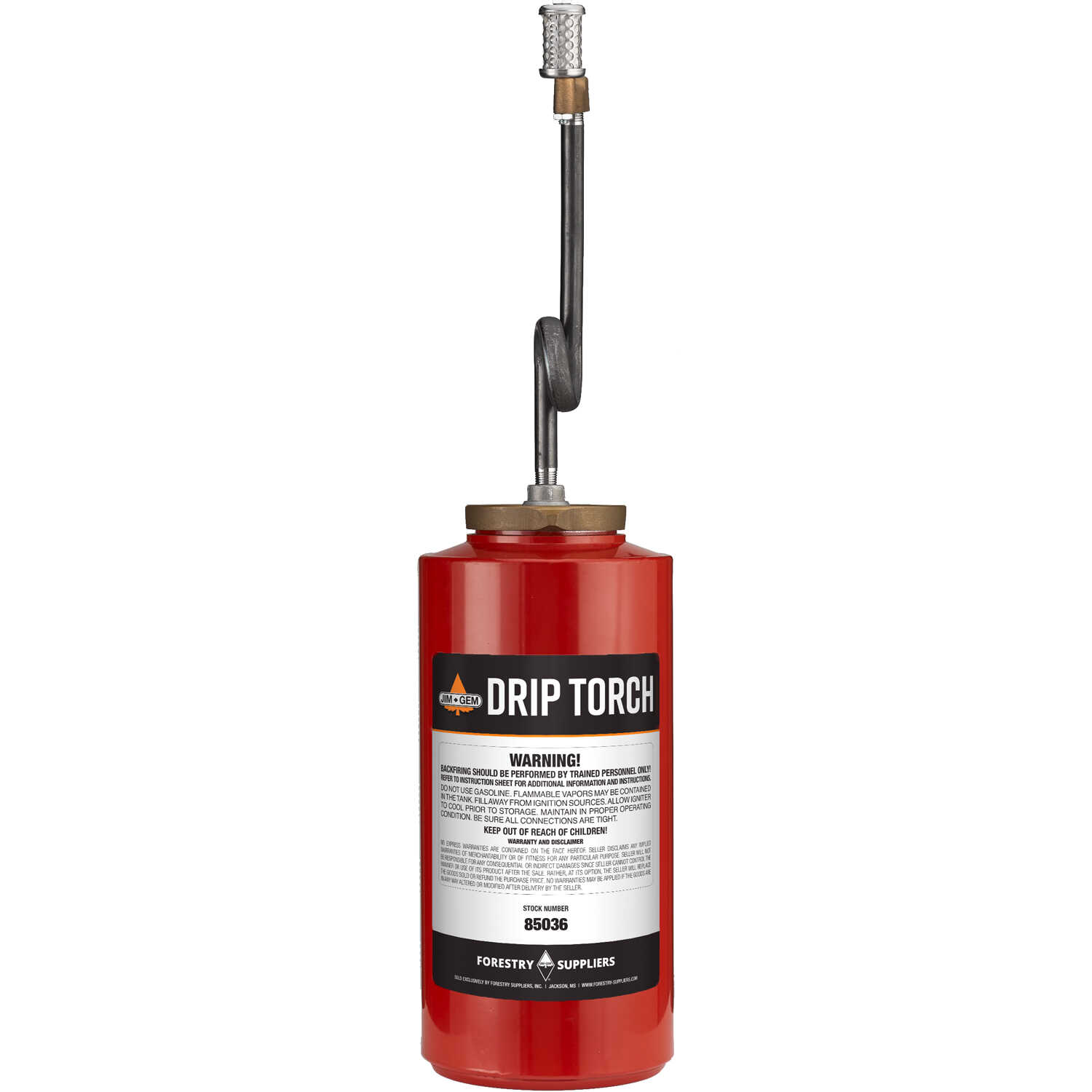 JimGem Red DOT Drip Torch | Forestry Suppliers, Inc.