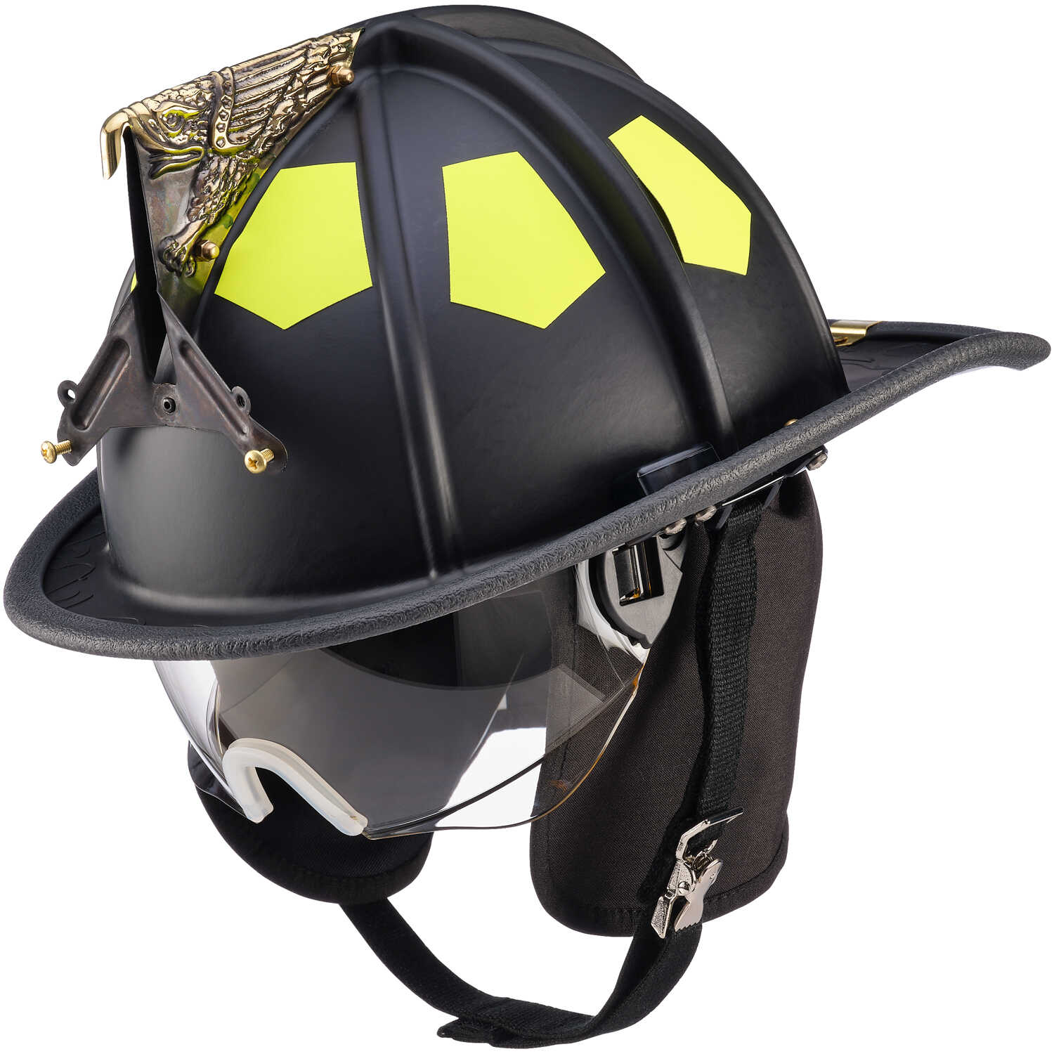 Bullard UST LW ReTrak Traditional Fire Helmet with 6" Eagle Neck ...