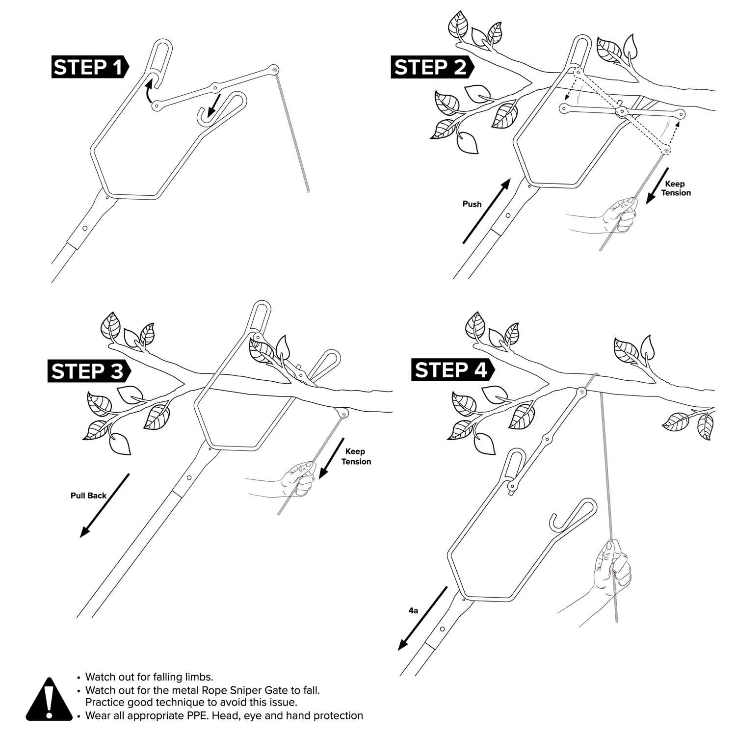 Jameson® Rope Sniper Rope Placing Tool