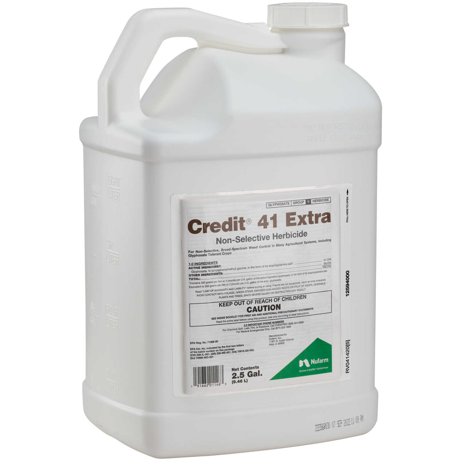 Credit 41 Extra Herbicide, 2.5 Gallon | Forestry Suppliers, Inc.